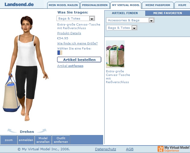 My Virtual Model - Usabilityblog.de
