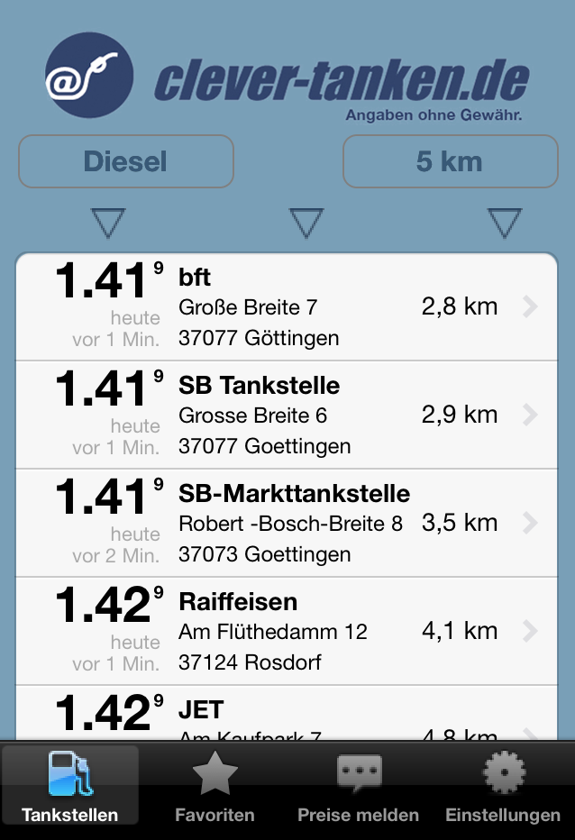 Clever Tanken Heidelberg