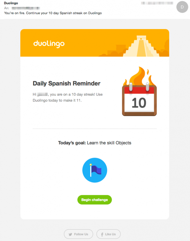 duolingo-gamification-email - Usabilityblog.de